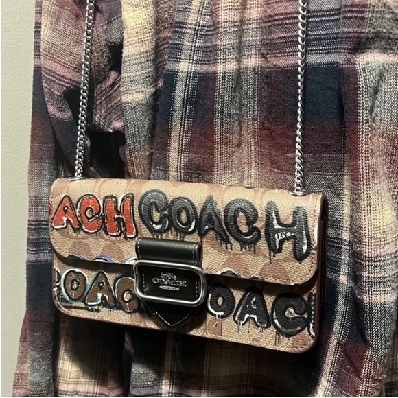 Coach | Bags | Womens Nwt Coach X Mint Serf Morgan Mini Crossbody In ...